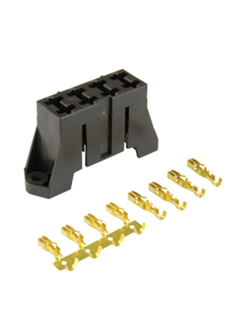 Standard Blade Fuseholder - Stacking with Mounting Holes - Blade ... Standard Blade Fuseholder - Stacking with Mounting Holes - Blade ...