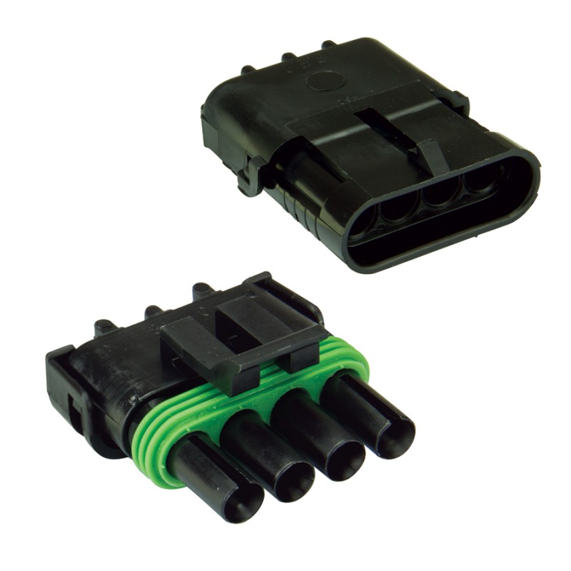 Weather Pack - Housings 4 Way