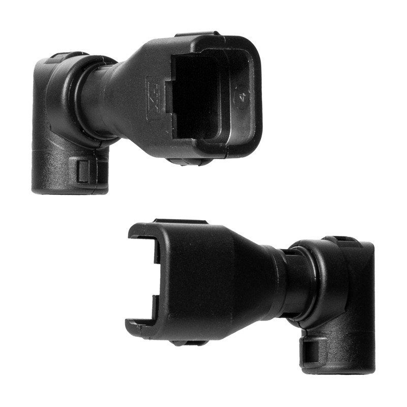 Harnessflex Backshell 90° Elbow for 4 Way DT Connector and NC12 Conduit ...