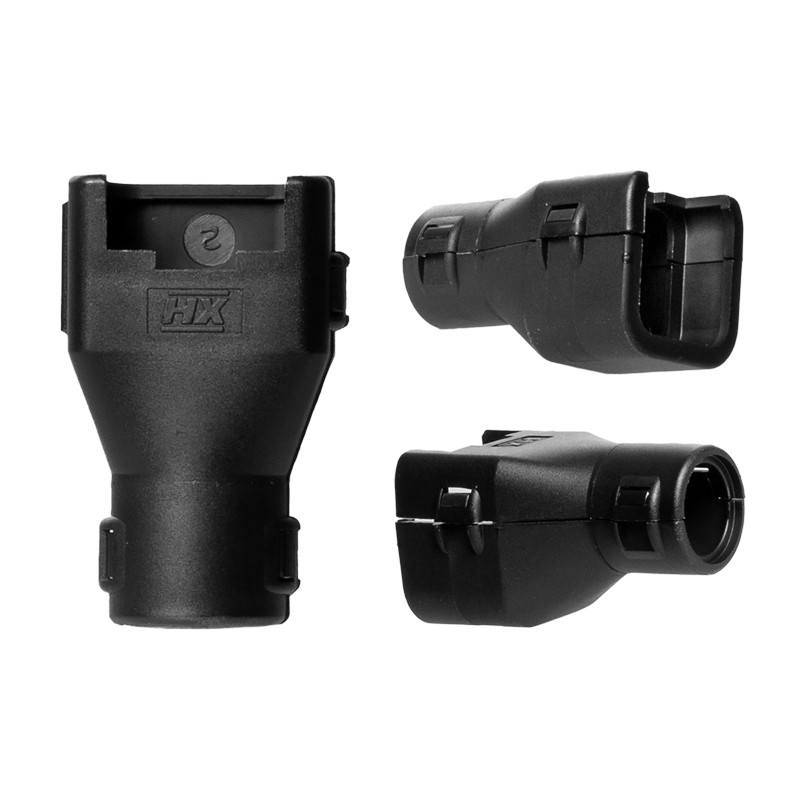 Harnessflex Backshell Straight for 6 Way DT Connector and NC12 Conduit ...