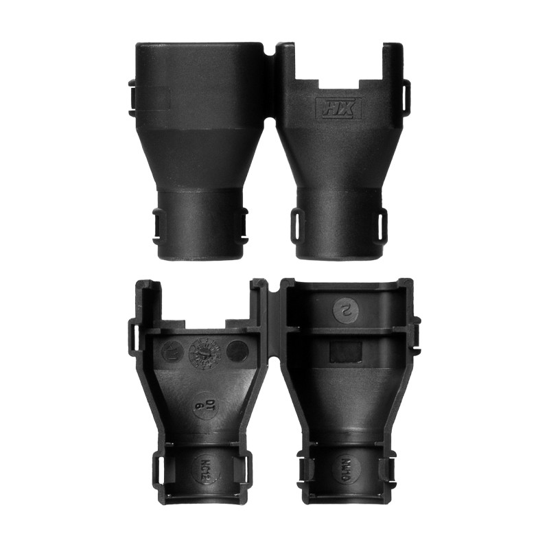 Harnessflex Backshell Straight for 6 Way DT Connector and NC12 Conduit ...