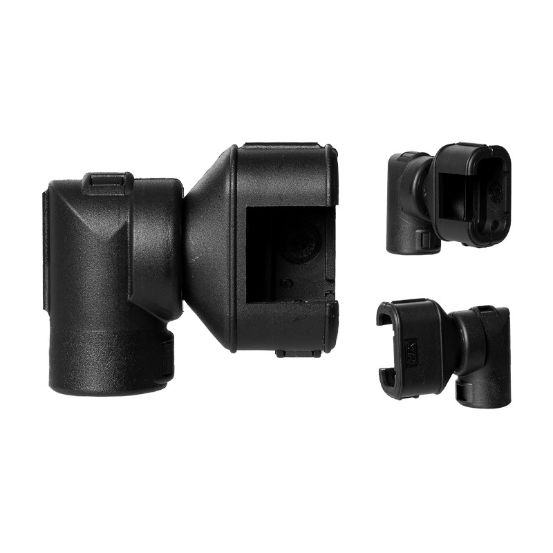 Harnessflex Backshell 90° Elbow, 3 Way AMPSEAL 16, Low Profile Plug ...