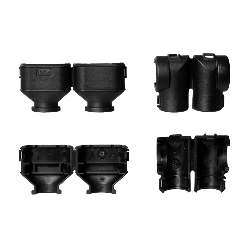 Harnessflex Backshell 90° Elbow, 3 Way AMPSEAL 16, Low Profile ...