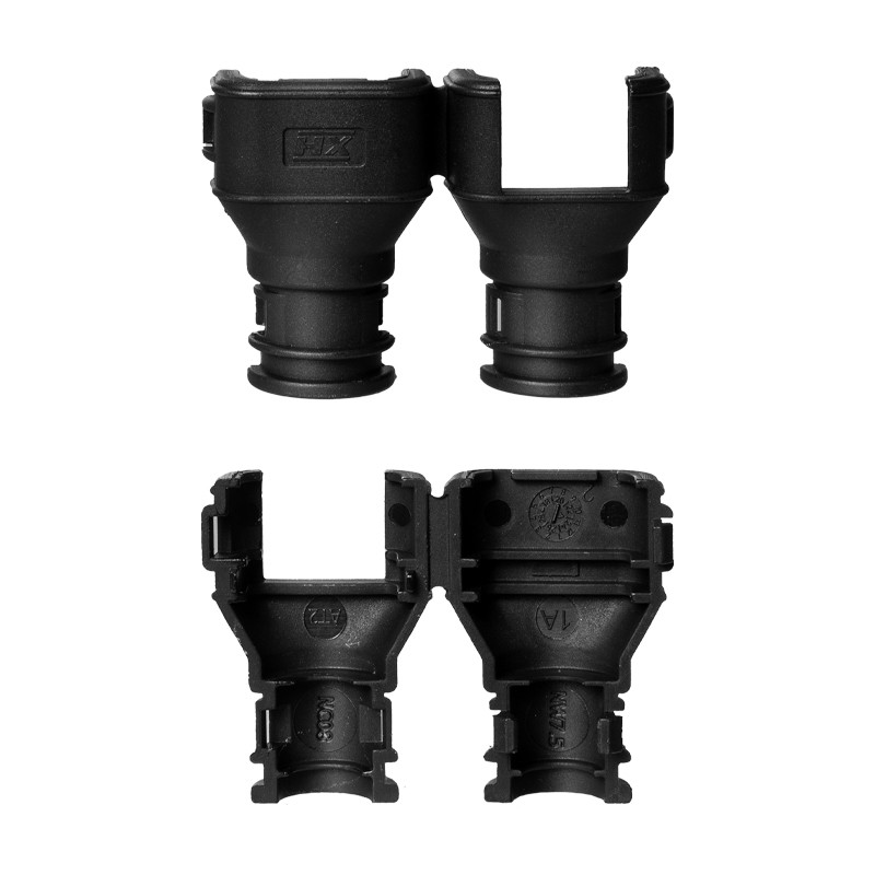 Harnessflex Backshell Straight, 2 Way AMPSEAL 16, Standard Plug, NC08 ...