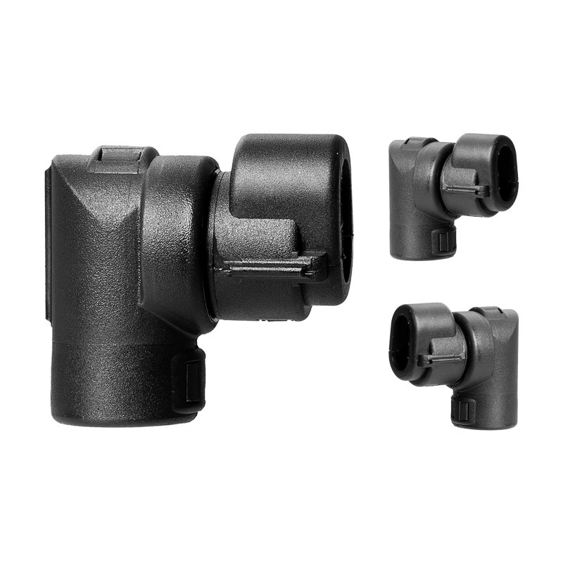 Harnessflex Backshell 90° Elbow for 2 Way SUPERSEAL Connector and NC12 ...