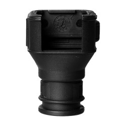 Harnessflex Backshell Straight, 2 Way AMPSEAL 16, Standard Plug, NC08 ...